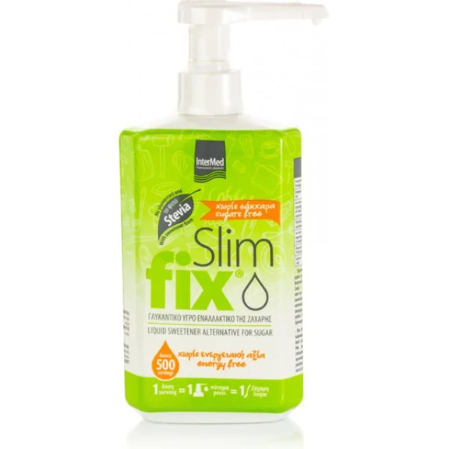 Intermed Slim Fix Stevia 500gr | Sikalias.gr
